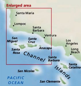 Map of Channel Islands - Park JunkiePark Junkie