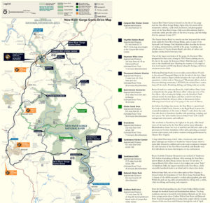 Map of New River Gorge National Park - Plan your West Virginia visit ...
